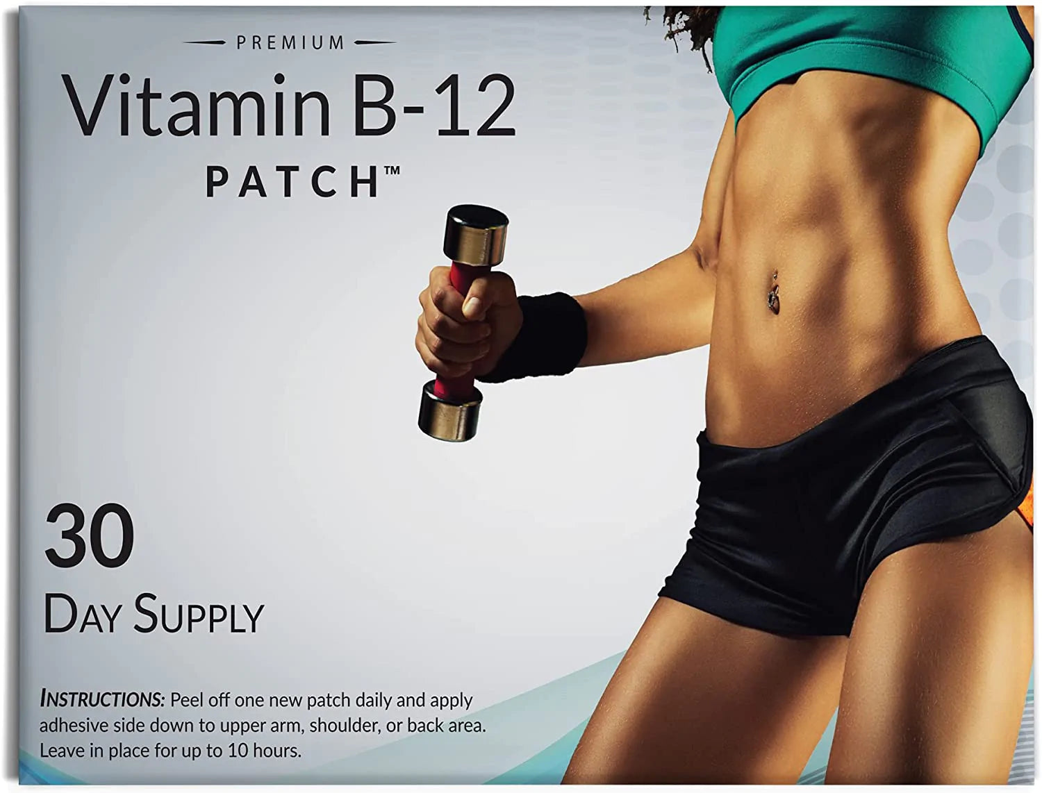 VitaPatch Vitamin B12 Patch for Energy Plus – 30 Day Supply Vitamin B1 - NIFDO